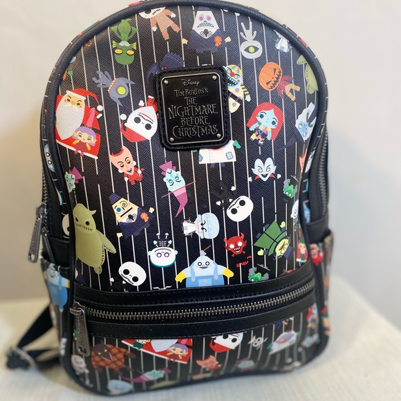 Disney | Bags | Disney The Nightmare Before Christmas Mini Backpack ...